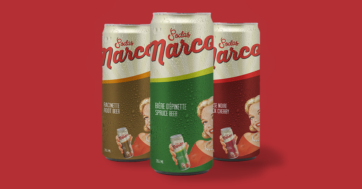 Sodas Marco | Sodas artisanaux brassés au Canada, 7 saveurs uniques