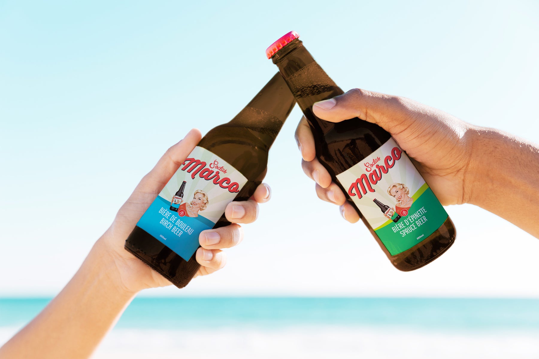 Soda Marco le goût d’hier, embouteillé pour aujourd’hui. – Sodas Marco